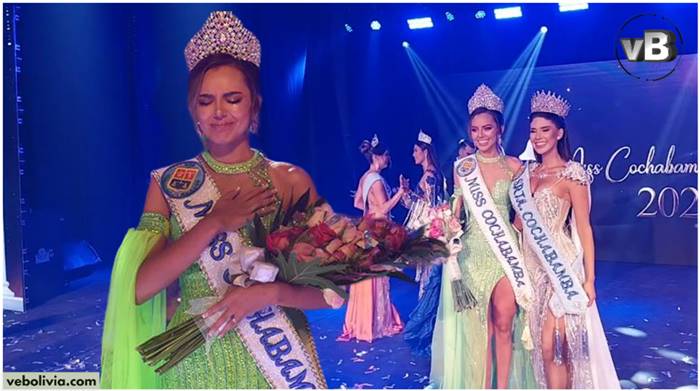 Victoria Olguín fue coronada como Miss Cochabamba 2023 • VBolivia